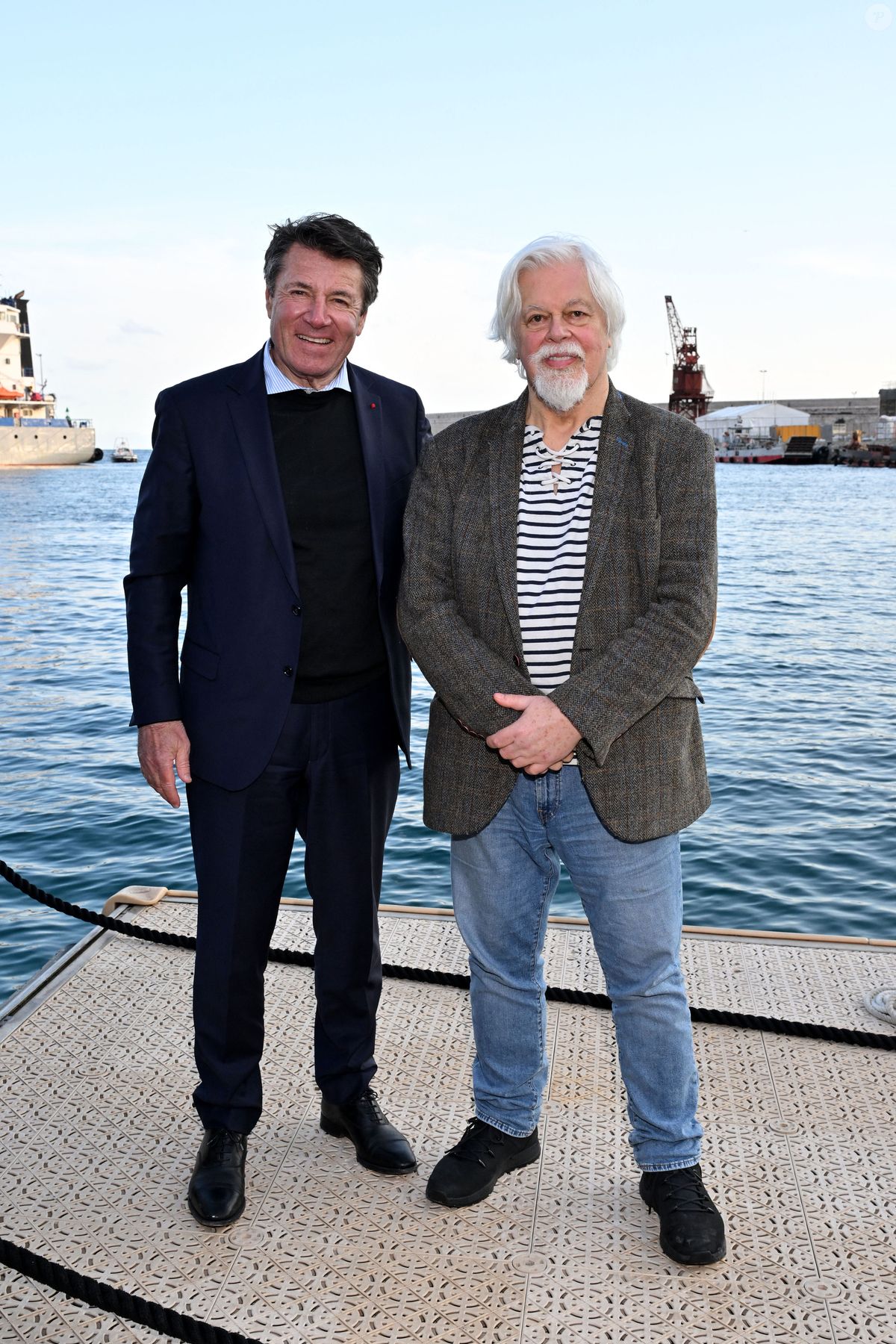 Photo : Paul Watson, l'activiste écologique, est en visite à Nice, en ...