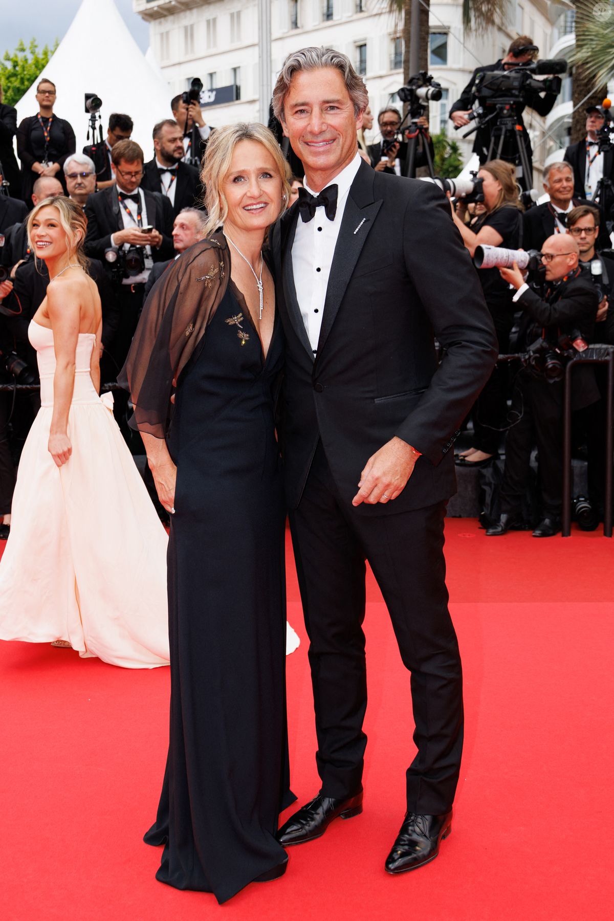 Photo : Les deux tourtereaux sont apparus très complices sur le tapis ...