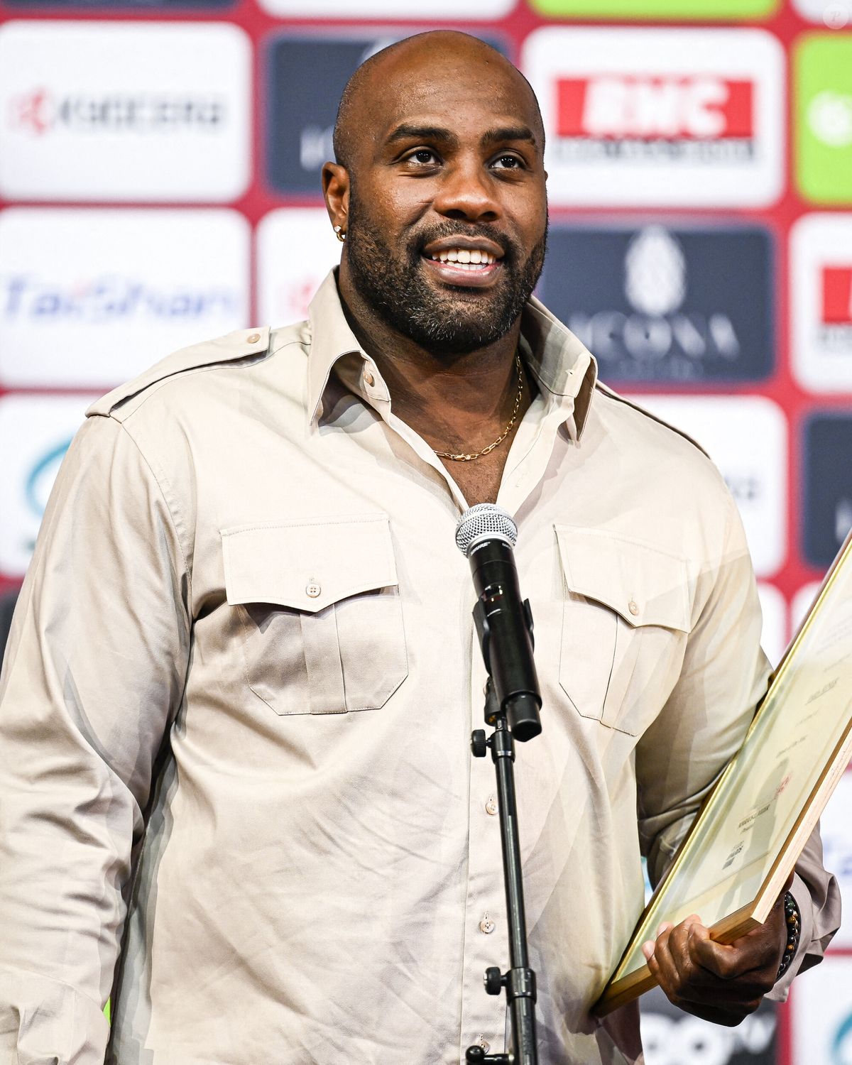Photo : Quintuple champion olympique, Teddy Riner est souvent en ...