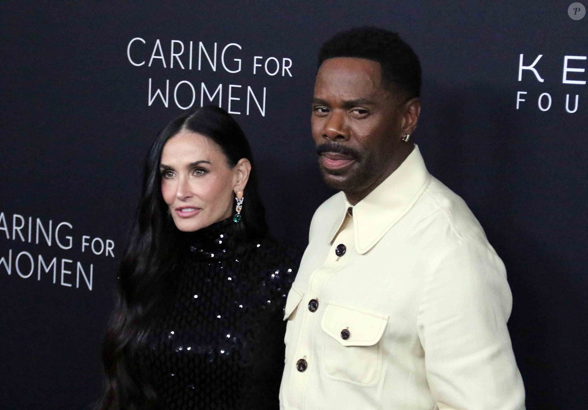Photo : Demi Moore et Colman Domingo au dîner Caring for Women de la ...