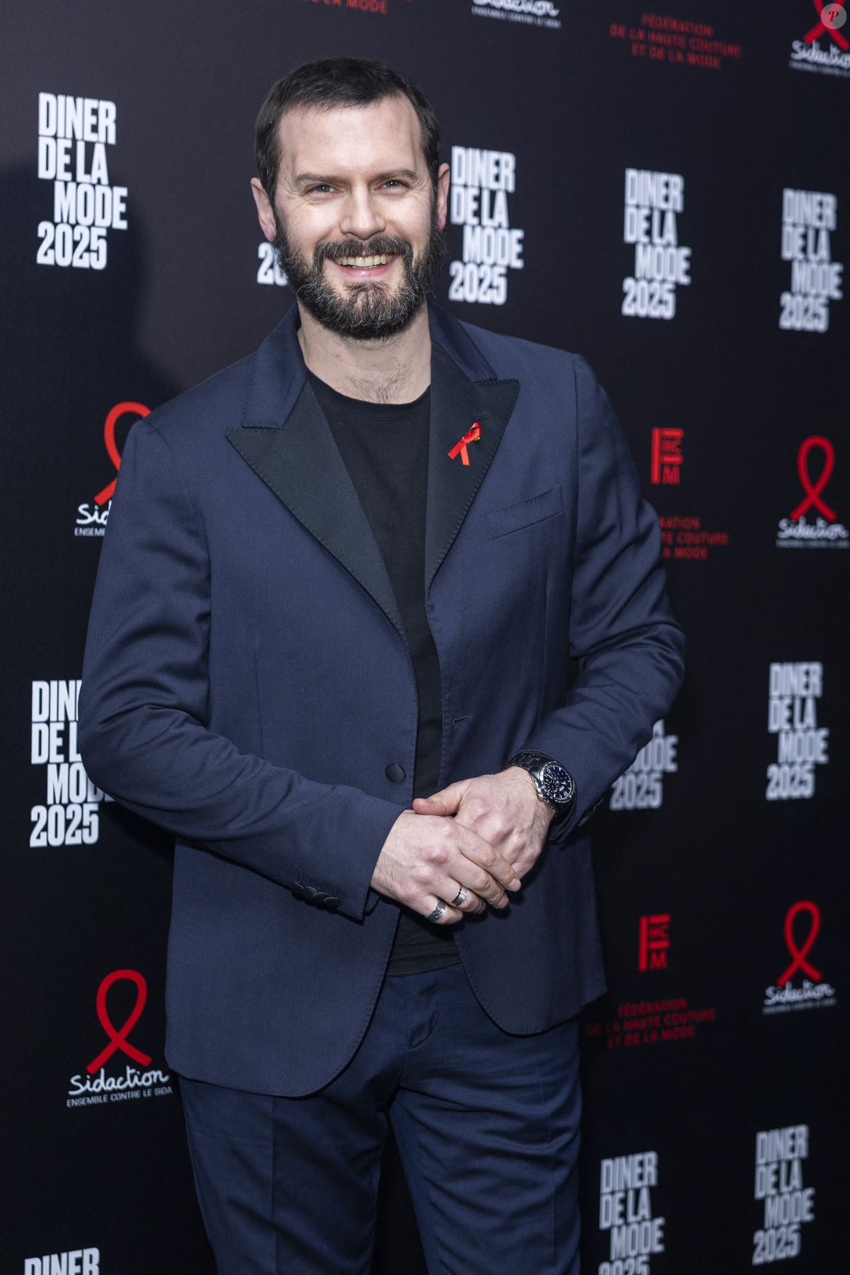 Photo : Hugo Becker au photocall du 22ème dîner de la mode pour le ...