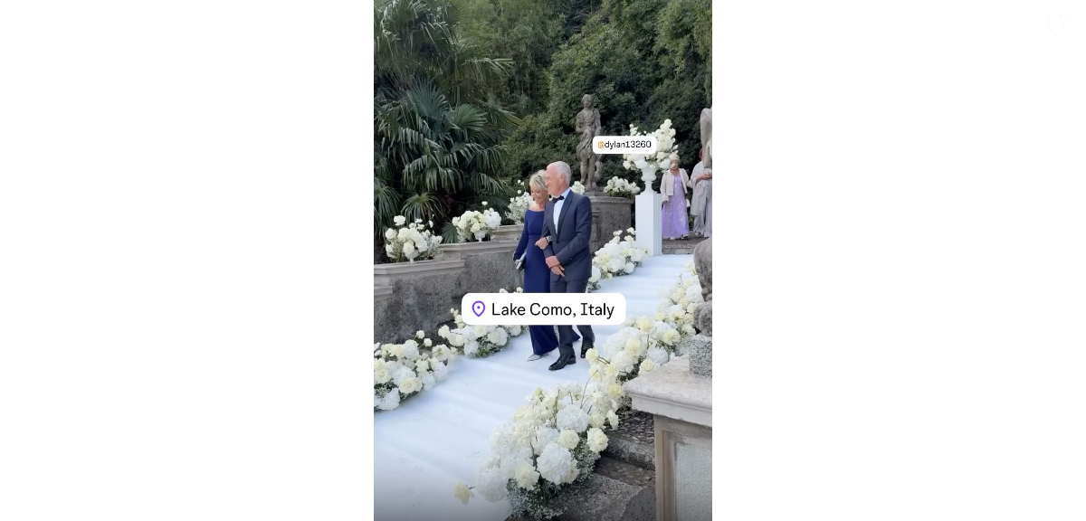 Vidéo : Didier Deschamps a également marché vers l'autel pour rejoindre ...