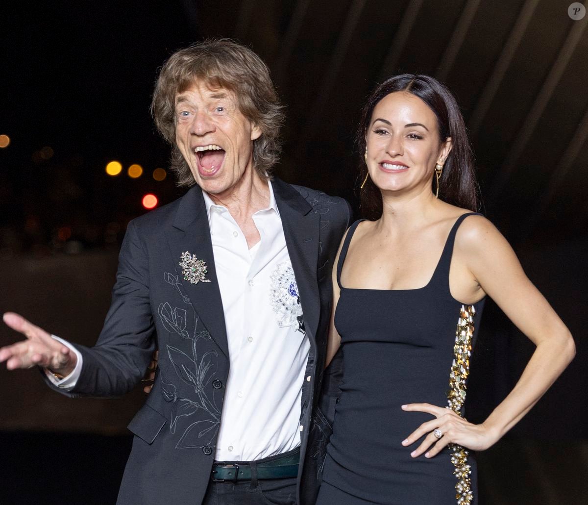 Photo : Mick Jagger est un homme comblé ! Mick Jagger et sa compagne Melanie Hamrick - Photocall ...