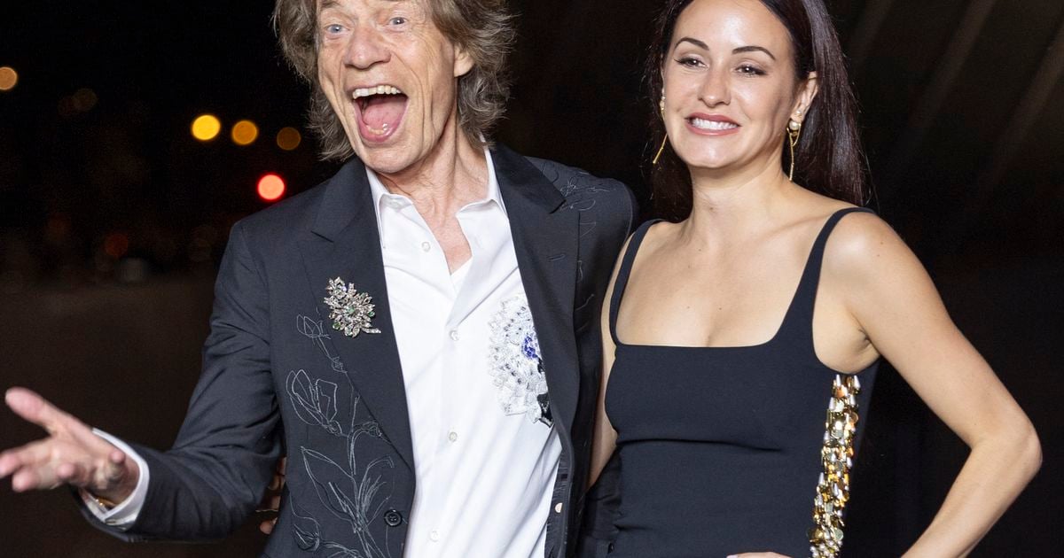 Mick Jagger, 81 ans, avec son fils de 8 ans : sa compagne de 44 ans de ...