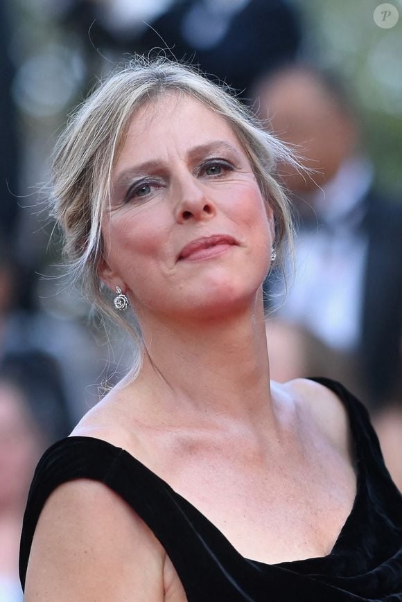 Photo : Karine Viard sur le tapis rouge de The Old Oak lors de la 76e ...