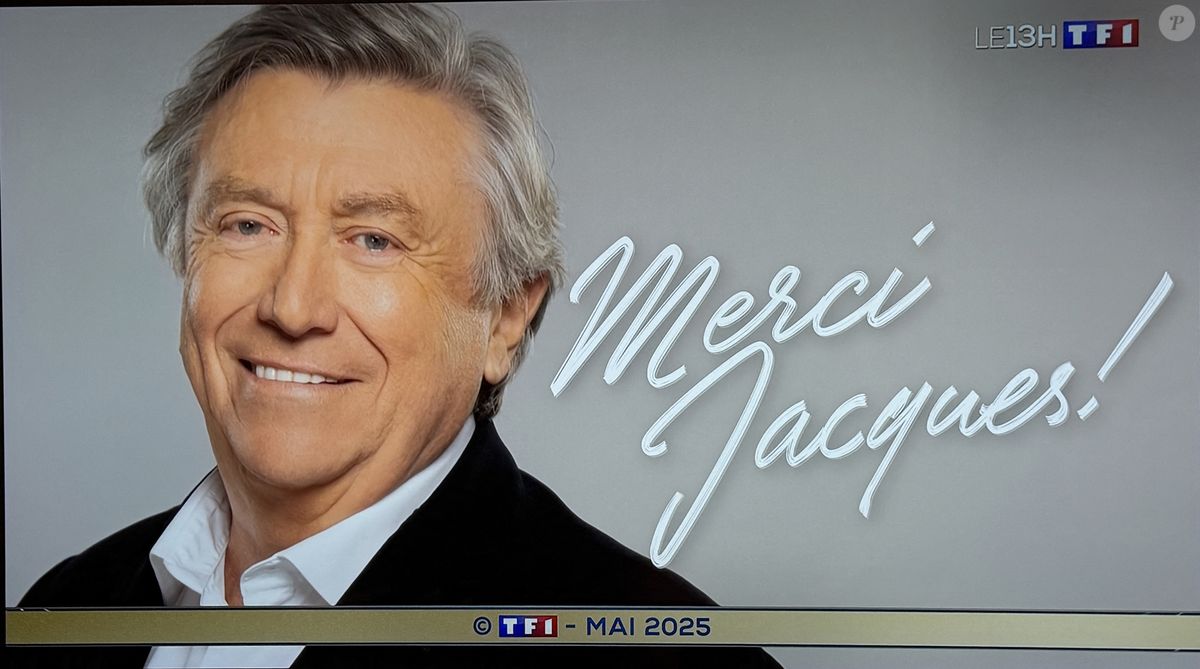 Photo : Jacques Legros présente son dernier JT de 13 heures en sa ...