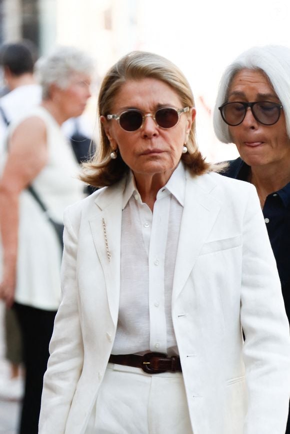 Photo : Françoise Coulon, femme de Philippe Labro - Arrivées aux ...