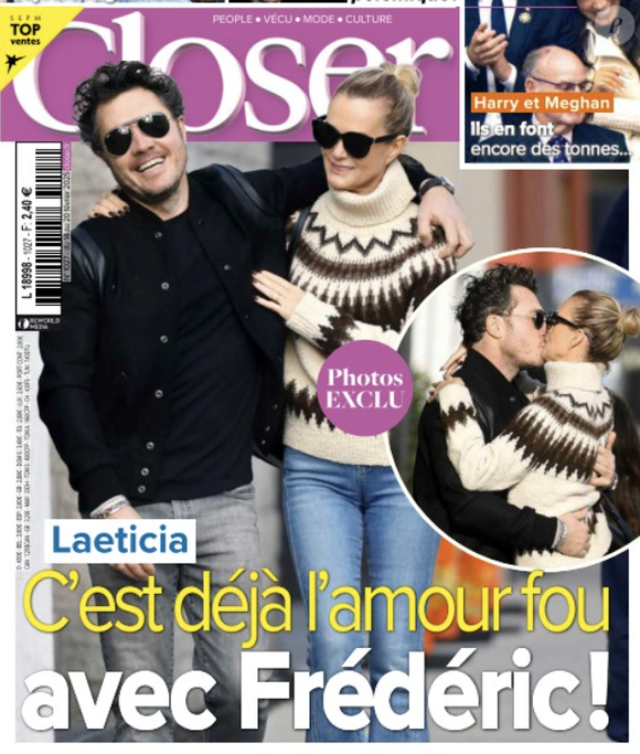 Laeticia Hallyday en couple avec Frédéric et à ses côtés pour franchir ...