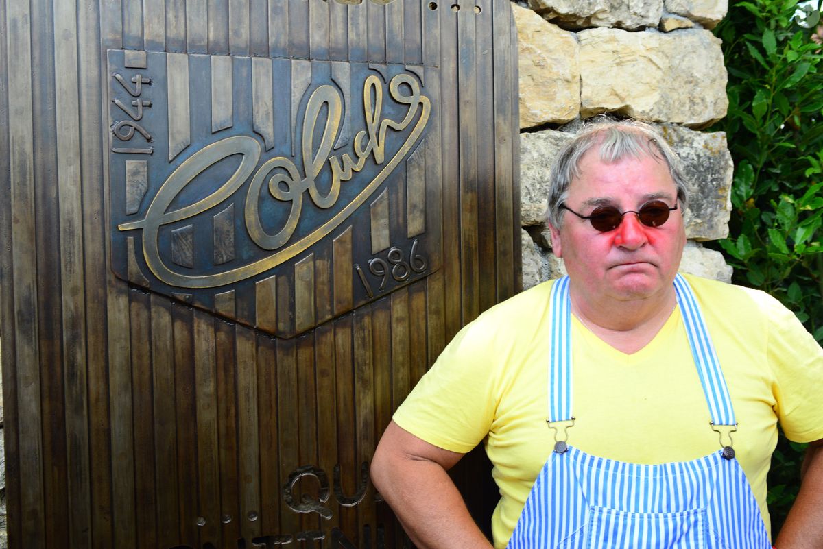 Photo : Une stèle en hommage à l'humoriste Coluche a été dévoilée ...