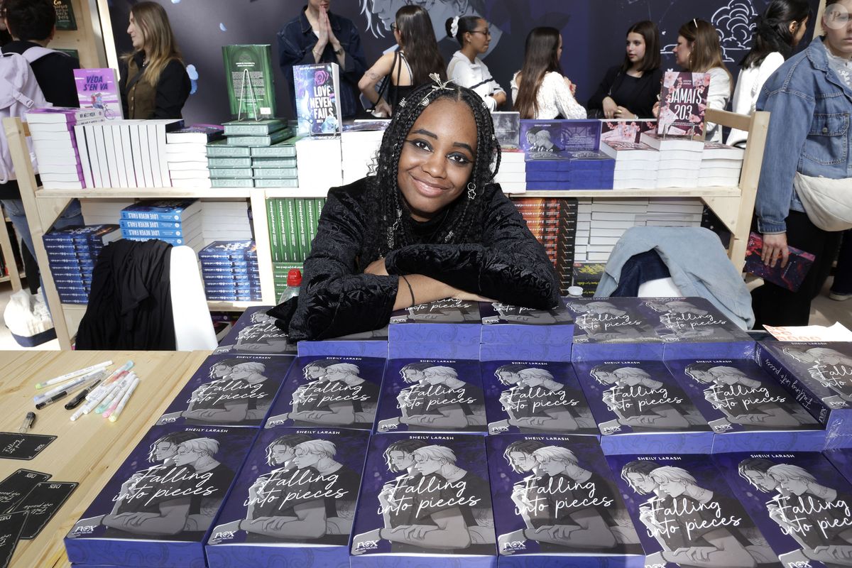 Photo : Sheily Larash - Festival du Livre de Paris 2025 au Grand Palais ...
