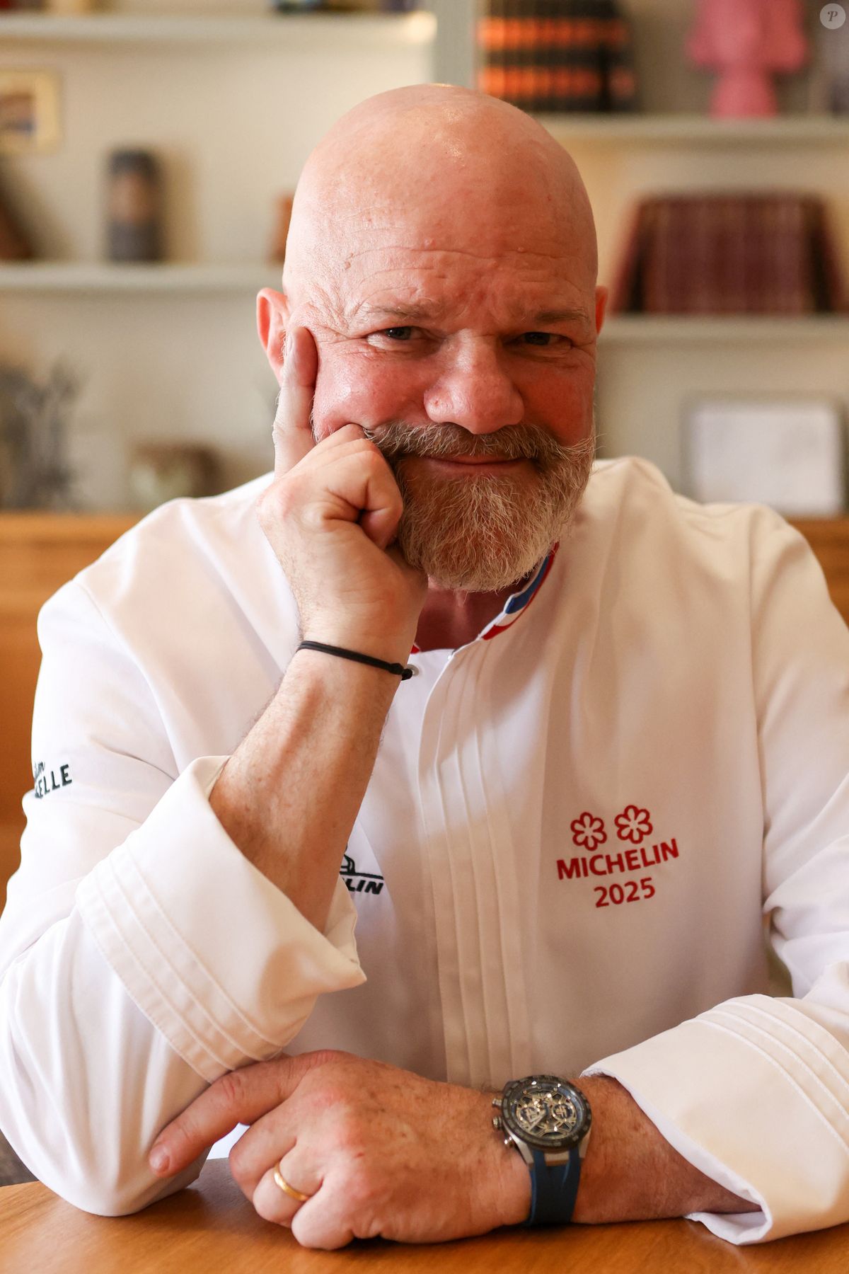 Photo : Exclusif - Le chef Philippe Etchebest dans les cuisines de son ...