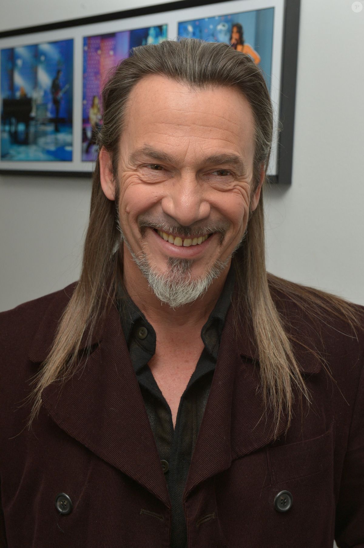 Photo : Florent Pagny lors de l'enregistrement de Vivement Dimanche le ...