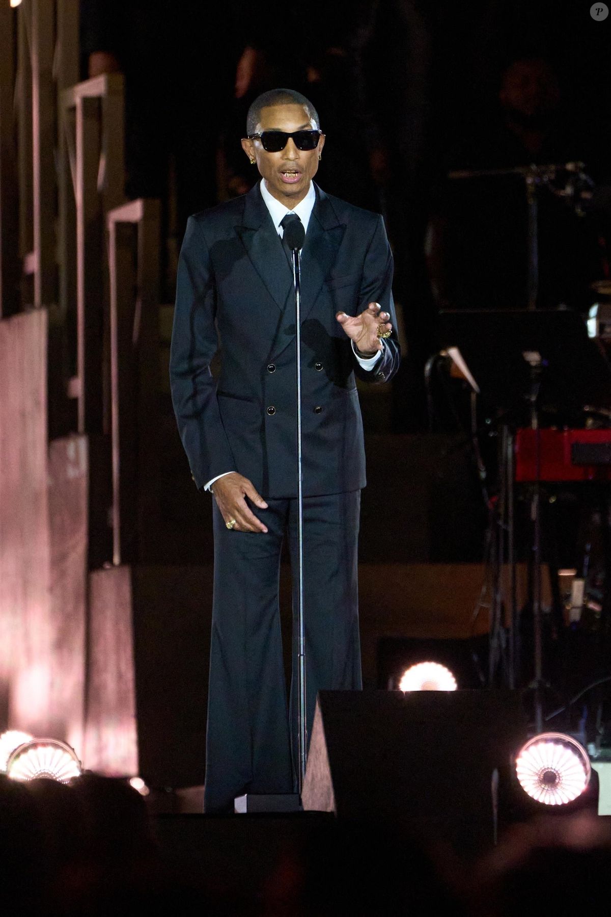 Photo : Pharrell Williams à la soirée concert "Grace for the World" au ...