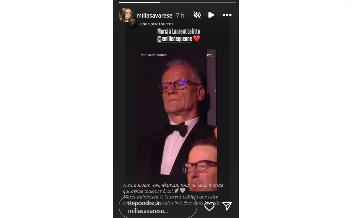 Vidéo : Sa fille Milla a salué l'initiative du comédien sur Instagram ...