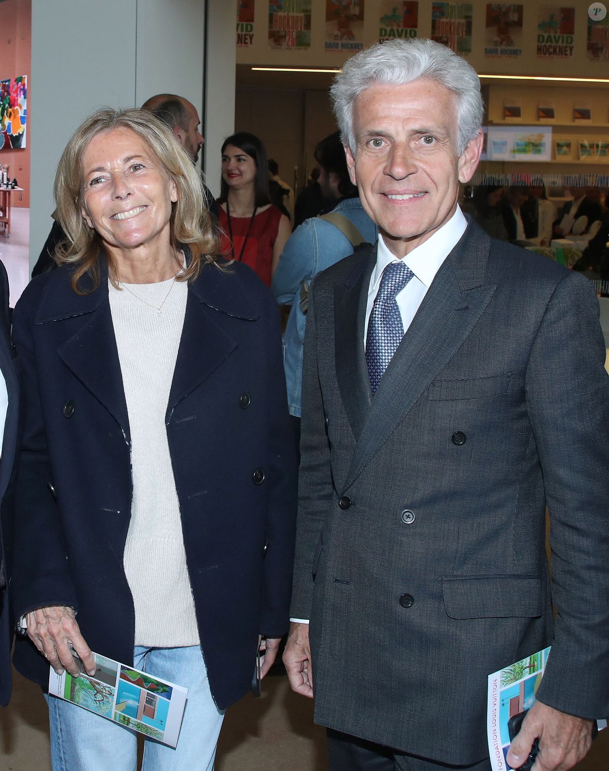 Photo : Claire Chazal et Christophe de Backer - Vernissage de l ...