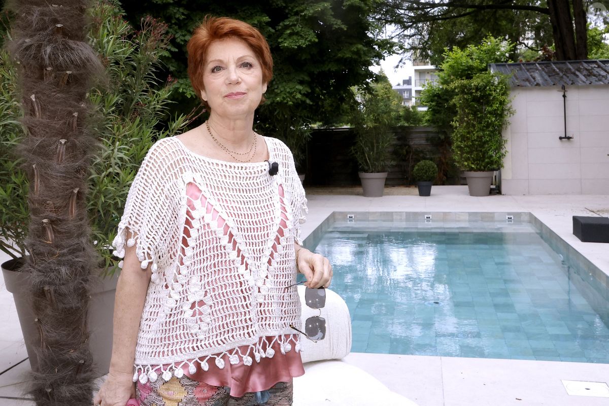 Photo : Exclusif - Véronique Genest lors de l'enregistrement de l ...