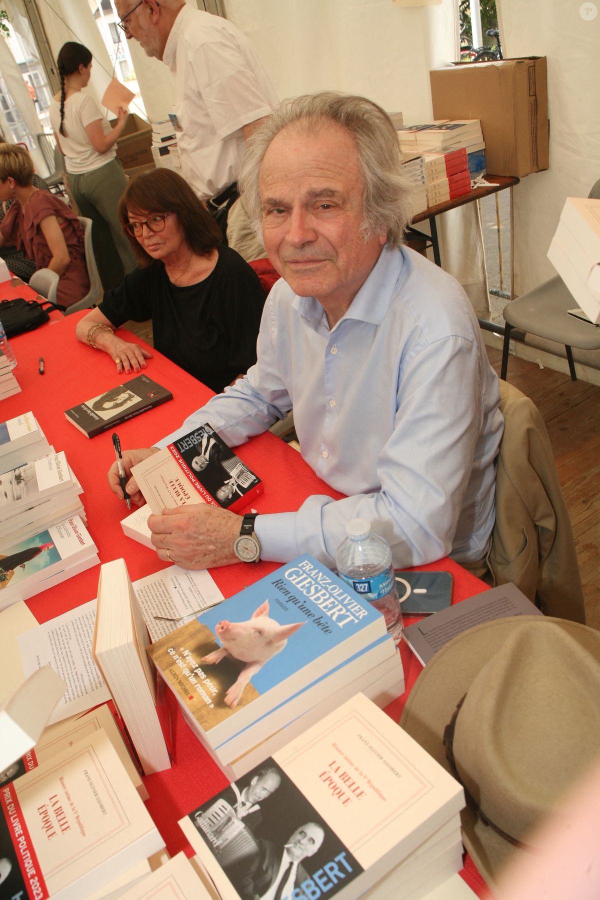Photo : Franz Olivier Giesbert - 35ème Salon du livre de Cosne-sur ...