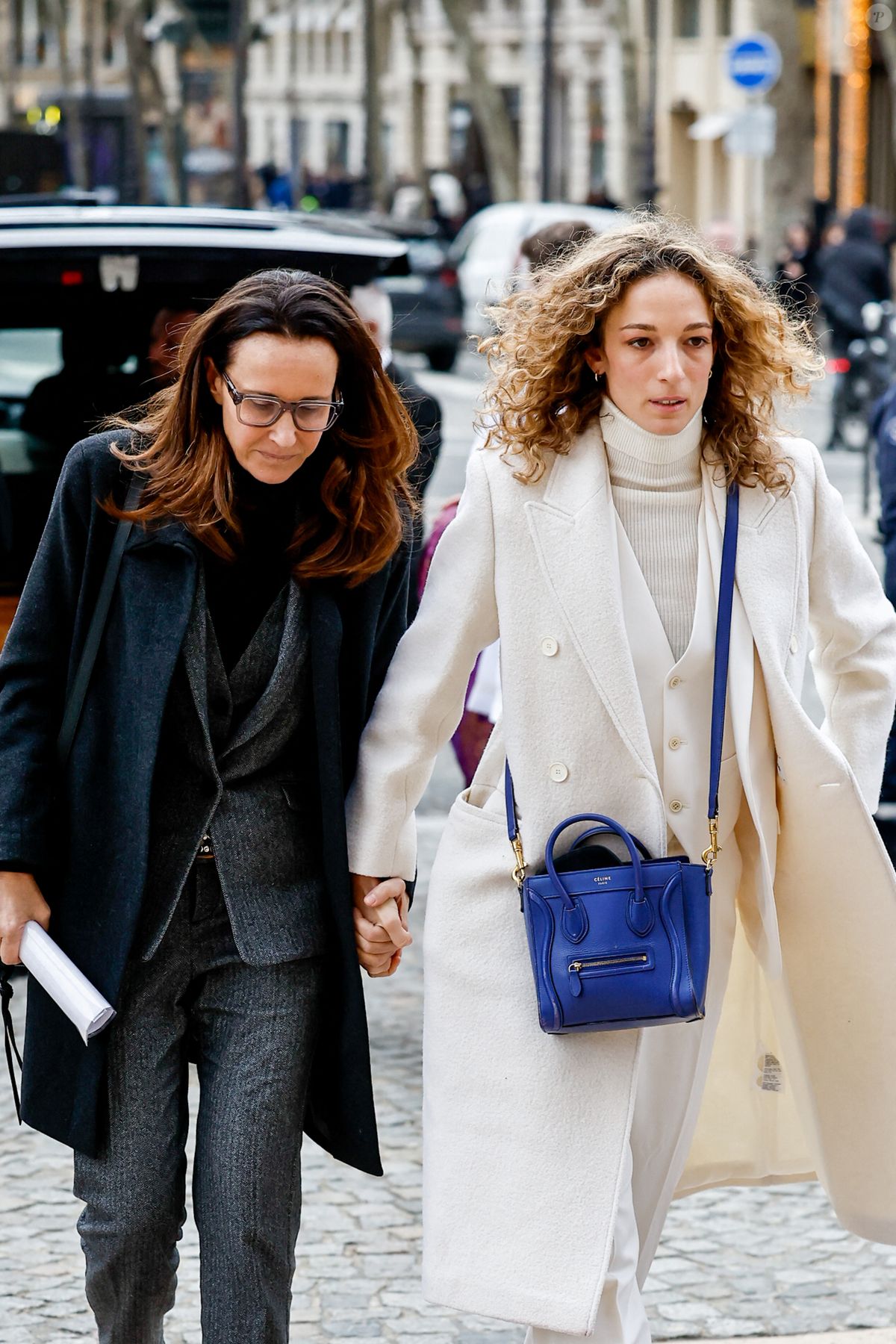 Photo : Clara Paban (femme de R.Courbis) et Olivia Courbis (fille de R ...