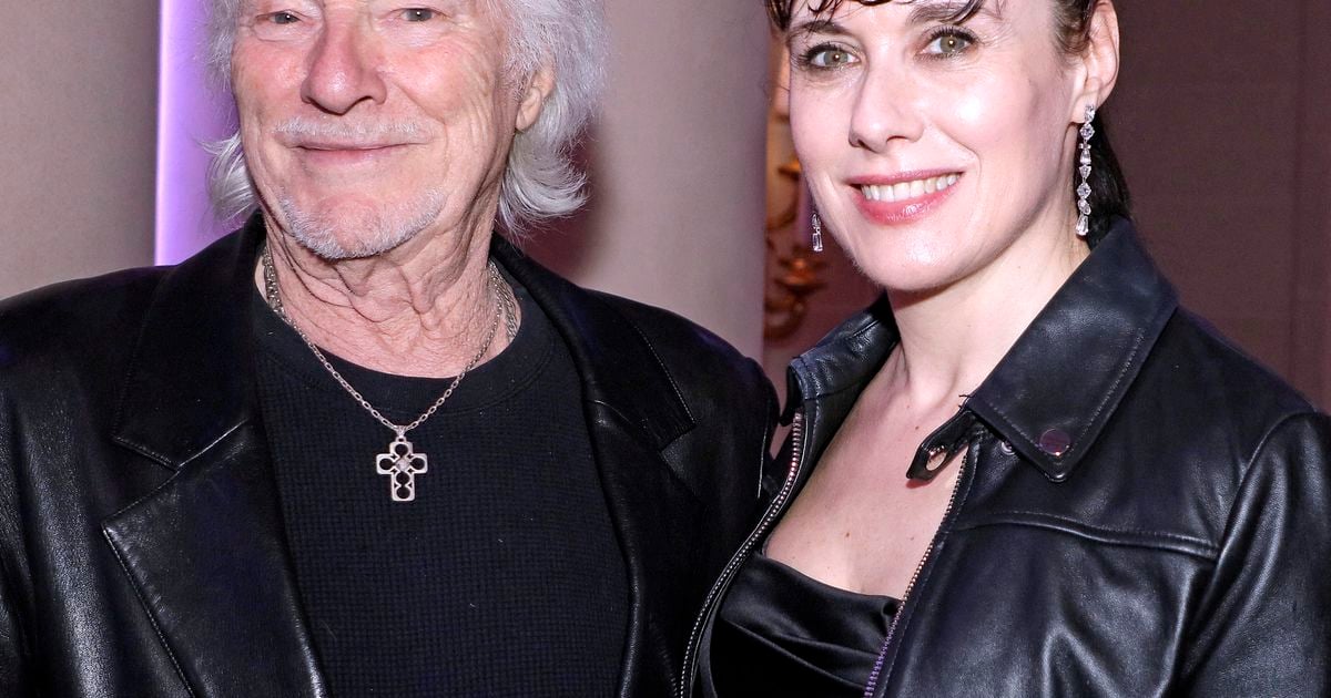 Hugues Aufray : Avec sa femme Murielle, de 45 ans de moins que lui, un ...