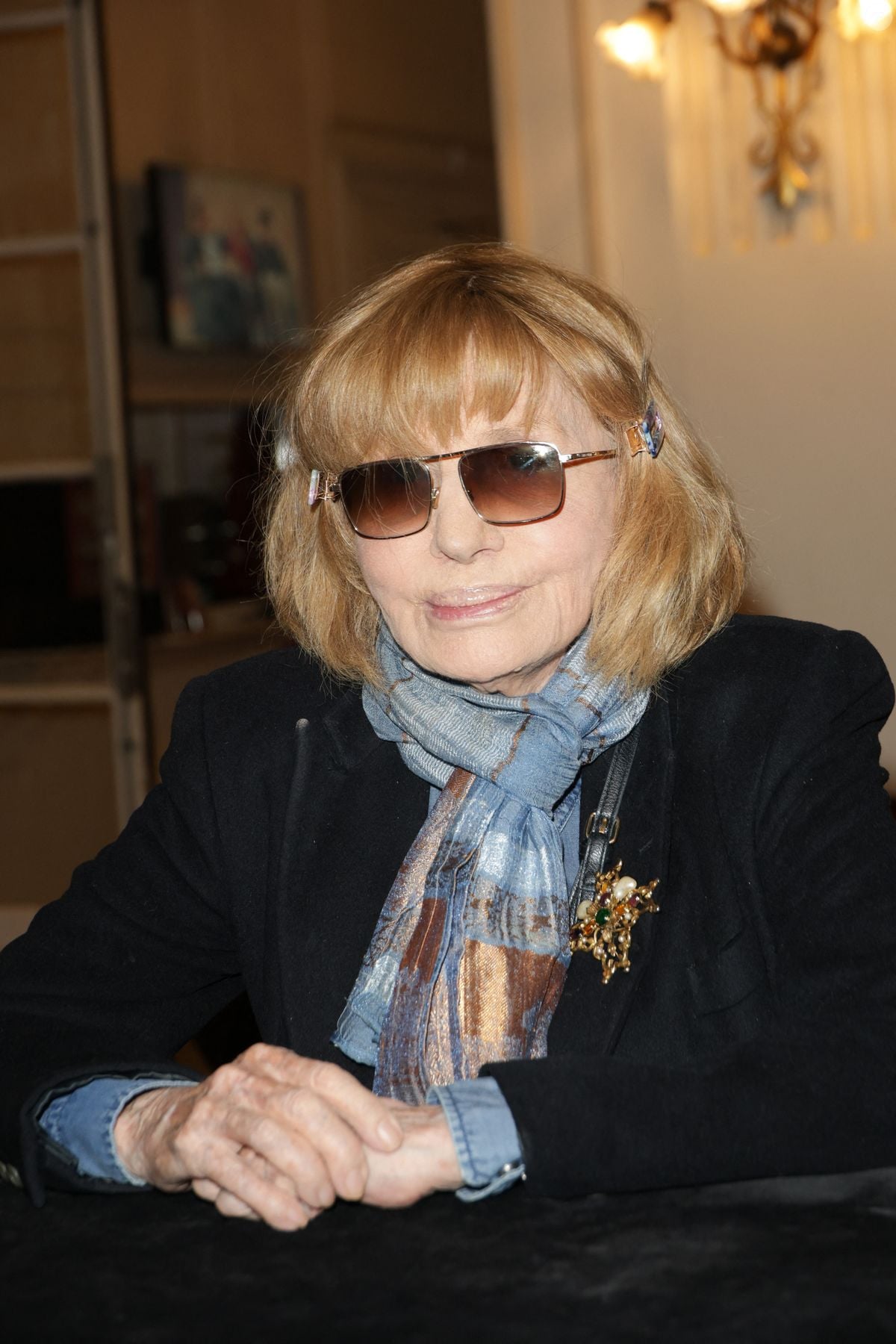 Photo : Exclusif - Nadine Trintignant - 50ème de la pièce "Lyly" avec M ...
