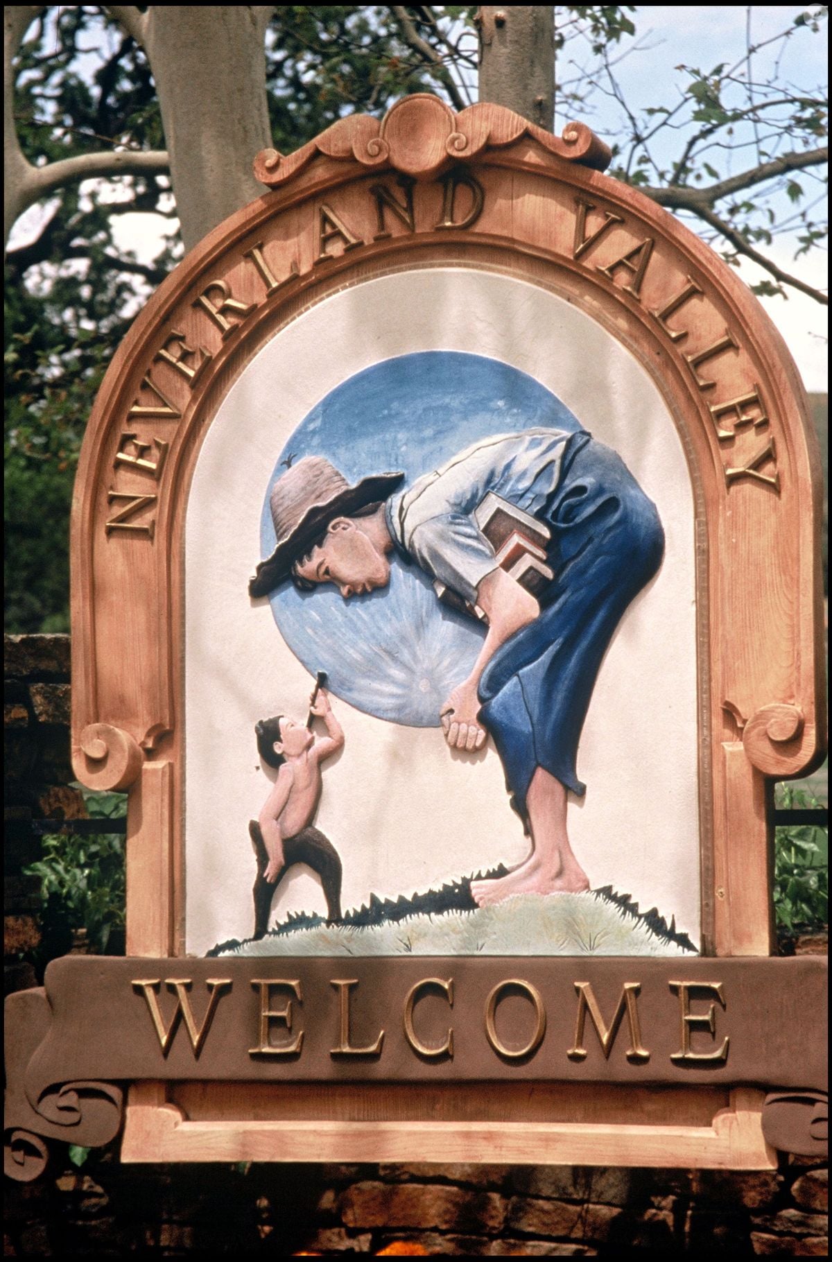 Photo : Archive - Neverland, la propriété de Michael Jackson en 1995 ...