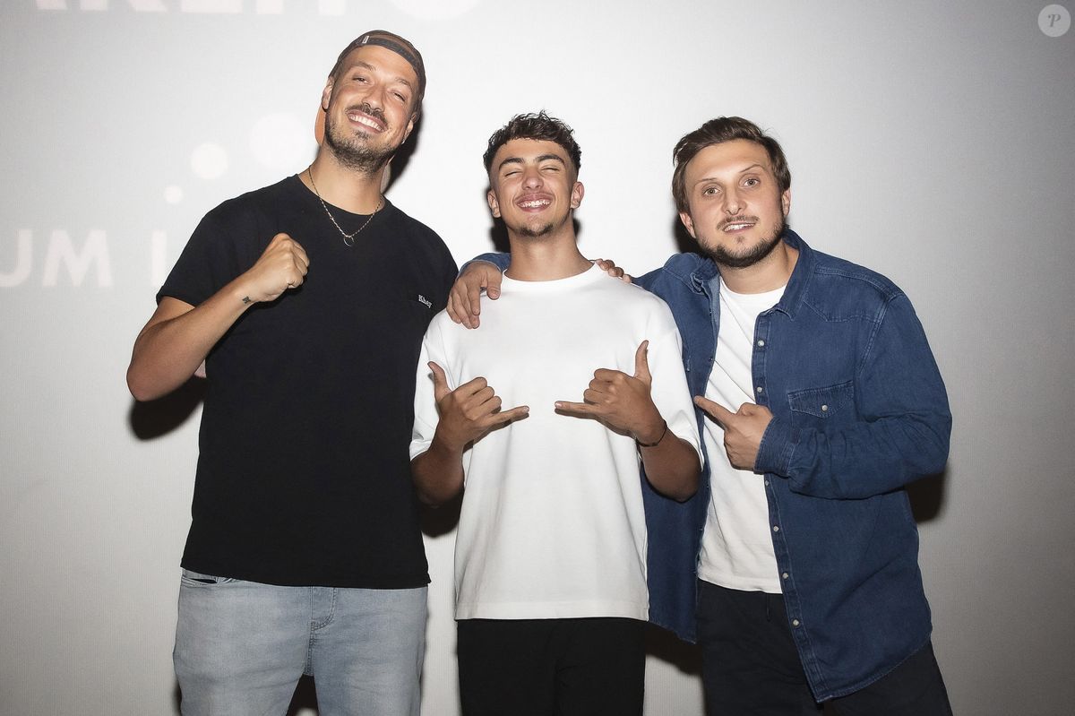 Photo : Exclusif - Carlito (Raphaël Carlier), Inoxtag (Inès Benazzouz ...