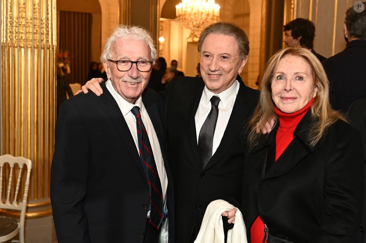 Photo : Exclusif - Michel Drucker, Jacques vendroux et Françoise ...