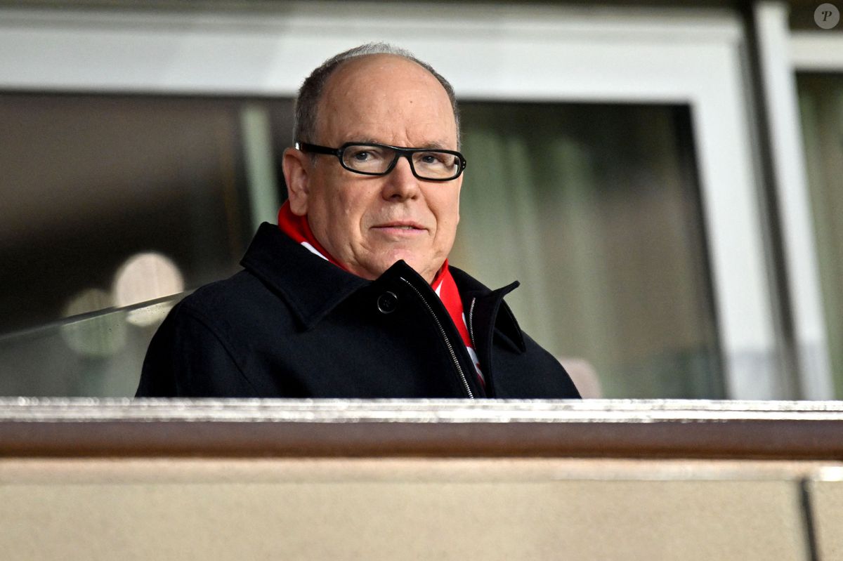 Photo : Le Prince Albert II de Monaco a assisté à la rencontre de ...