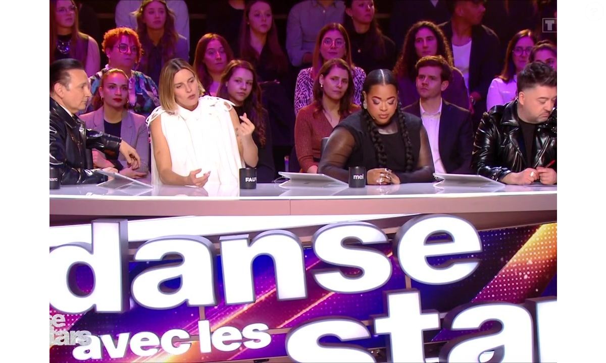 Photo : Les jurés de l'émission lors du prime de "Danse avec les stars ...