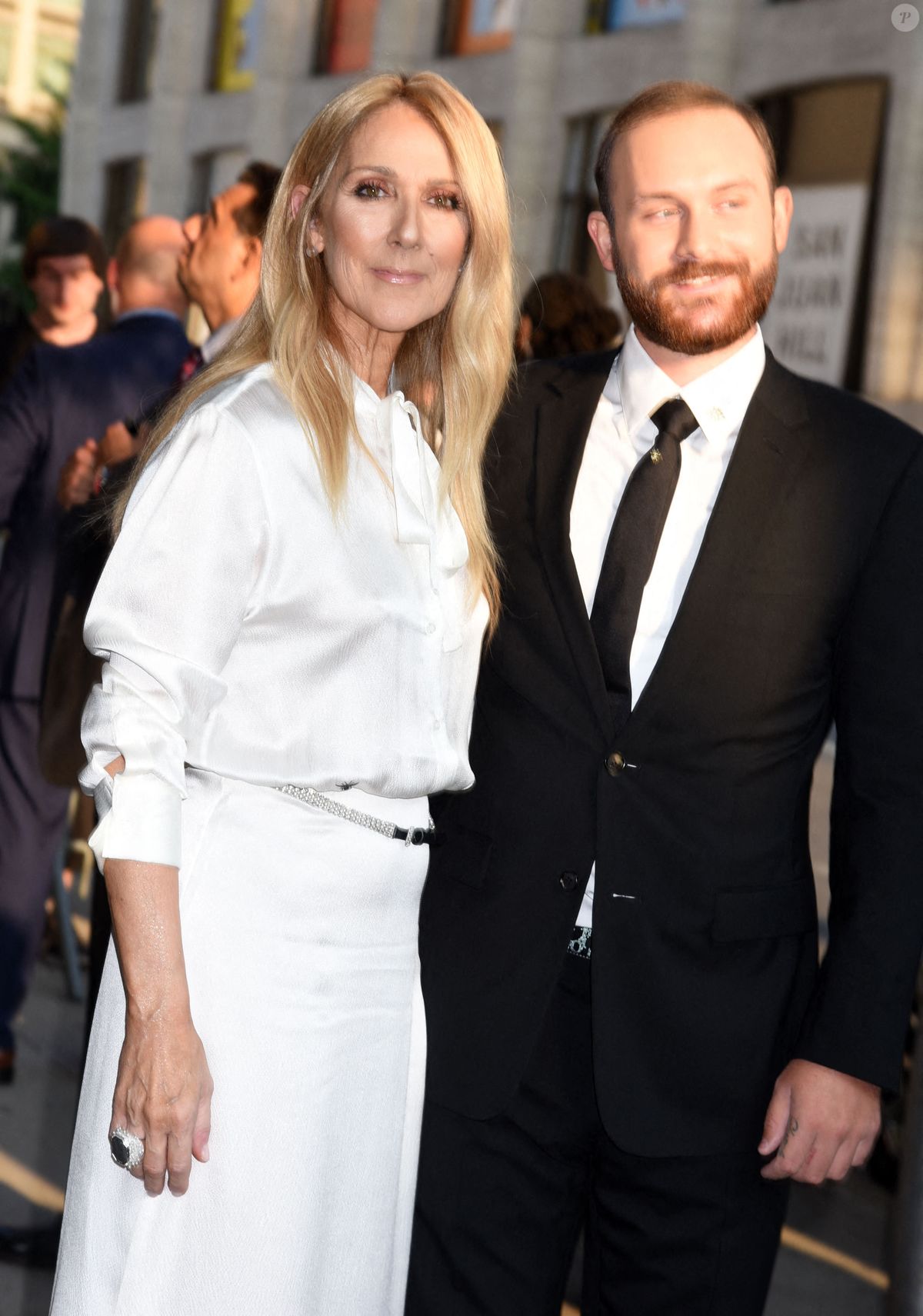 Photo : Celine Dion et Rene-Charles Angelil arrivent à la projection ...