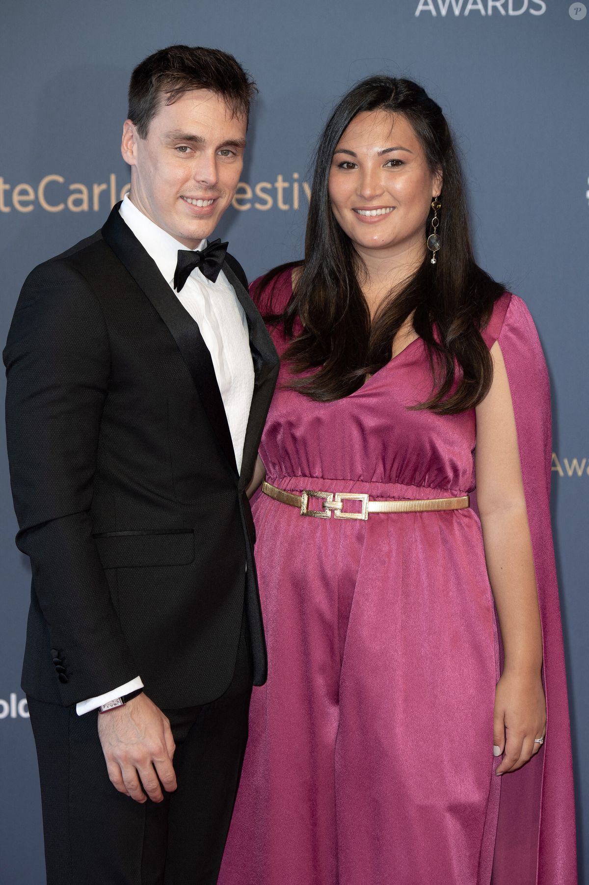 Photo : Louis Ducruet et son épouse Marie Ducruet assistent à la ...