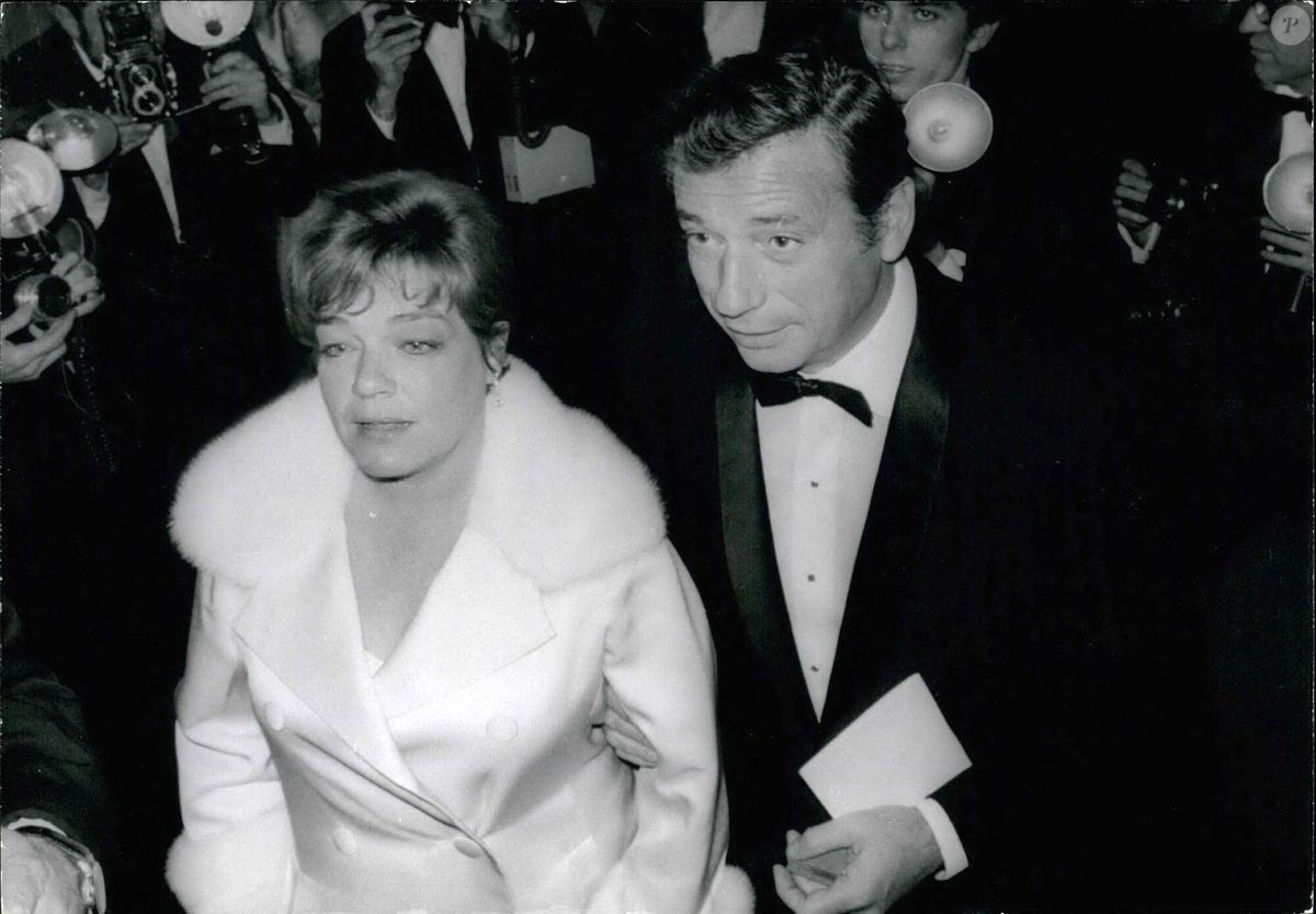 Photo : Yves Montand et Simone Signoret en 1967 à Paris © Keystone ...