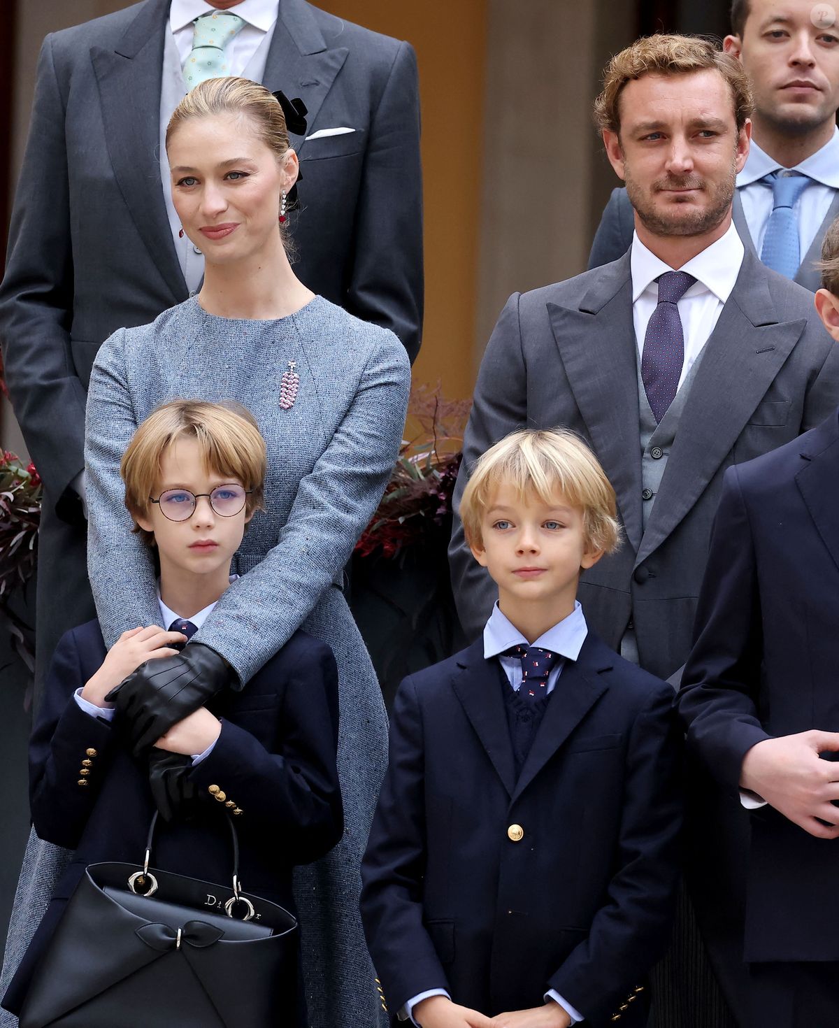 Photo : Pierre Casiraghi, Beatrice Borromeo, leurs enfants Stefano et ...