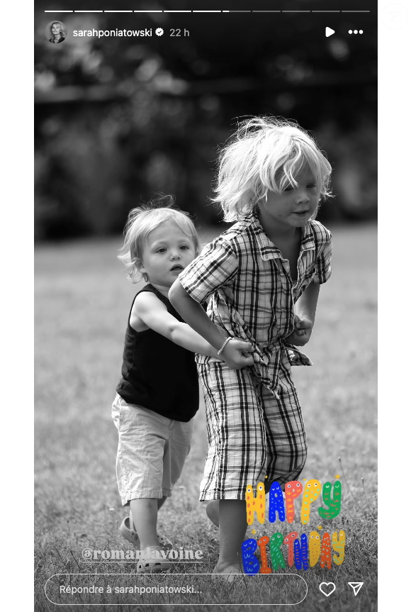 Sarah Poniatowski et Marc Lavoine : Leur fils Roman a tellement grandi ...