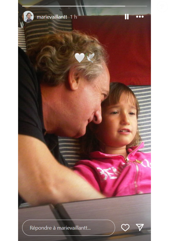Photo : Marie, leur fille, a également publié un hommage pudique sur ...