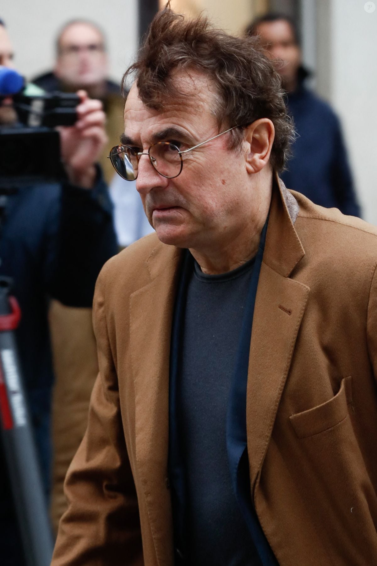 Photo : Albert Dupontel - Arrivées aux obsèques de Niels Arestrup à l ...