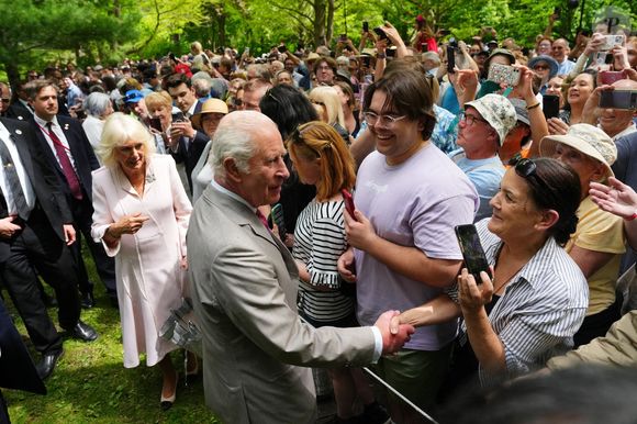 Photo : Le roi Charles III d'Angleterre et Camilla Parker Bowles, reine ...