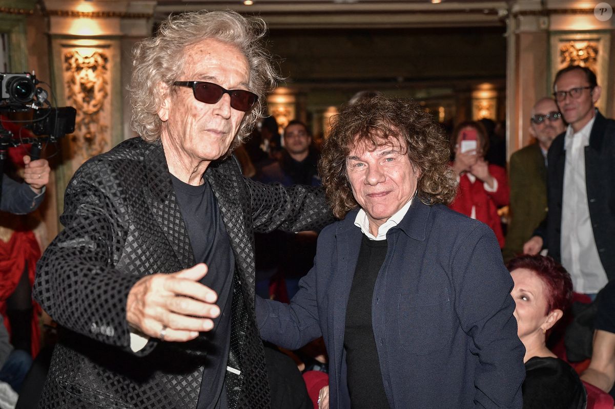 Photo : Il s'agit de Luc Plamondon et Richard Cocciante... Parolier et ...