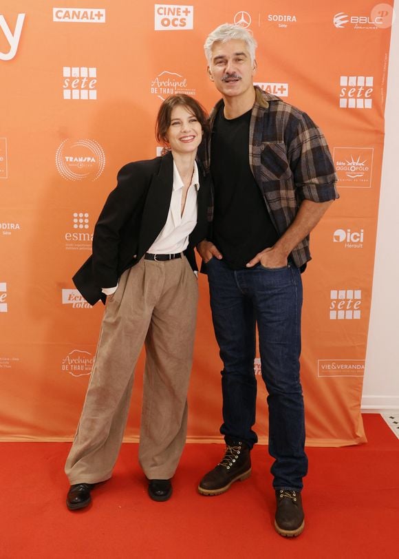 Photo : Exclusif - Francois Vincentelli et sa compagne Alice Dufour ...