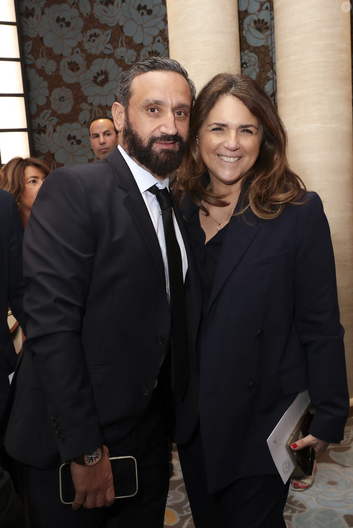 Photo : Exclusif - Cyril Hanouna, Valérie Benaim au déjeuner du Chinese ...