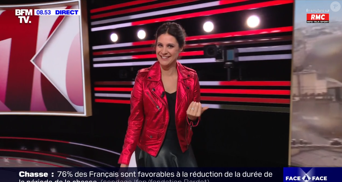 Photo : Apolline de Malherbe dans "Apolline de 9 à 10", le 28 mars 2025 ...