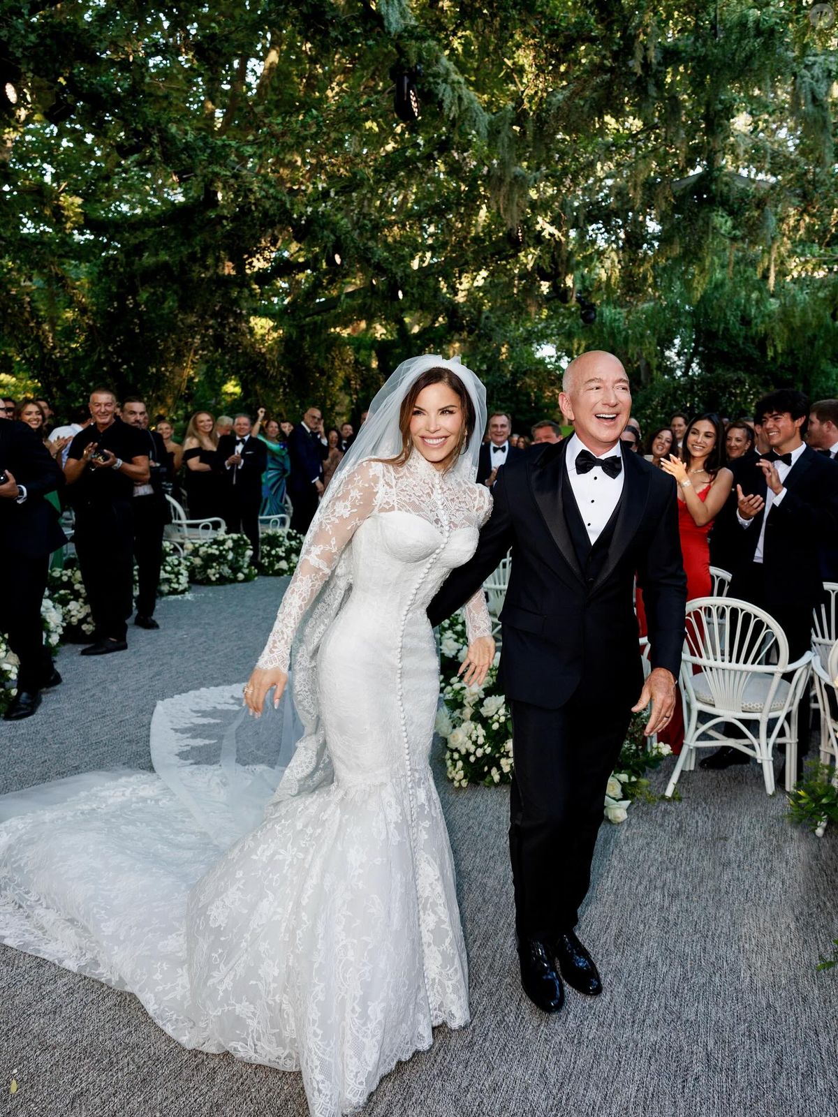 Photo : Jeff Bezos et Lauren Sánchez ont célébré leur union dans la ...