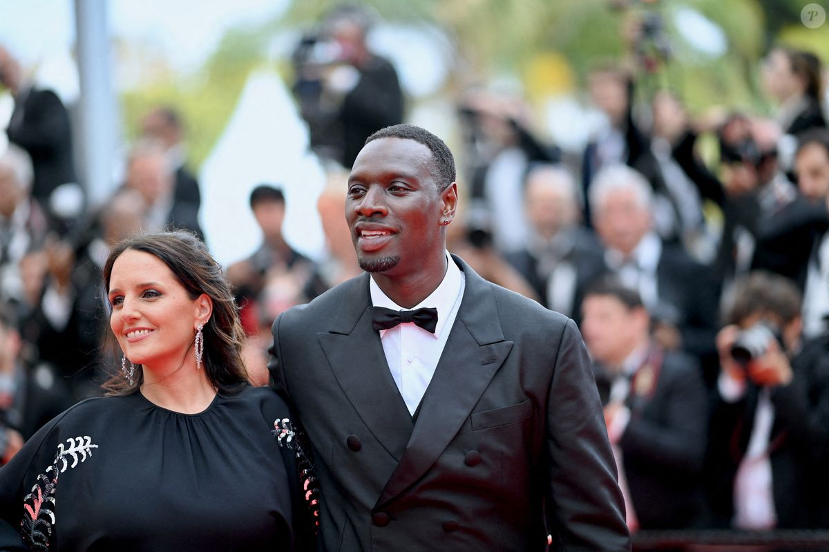 Photo : Hélène Sy et Omar Sy arrivent à la projection de Top Gun: Maverick lors du 75e Festival ...