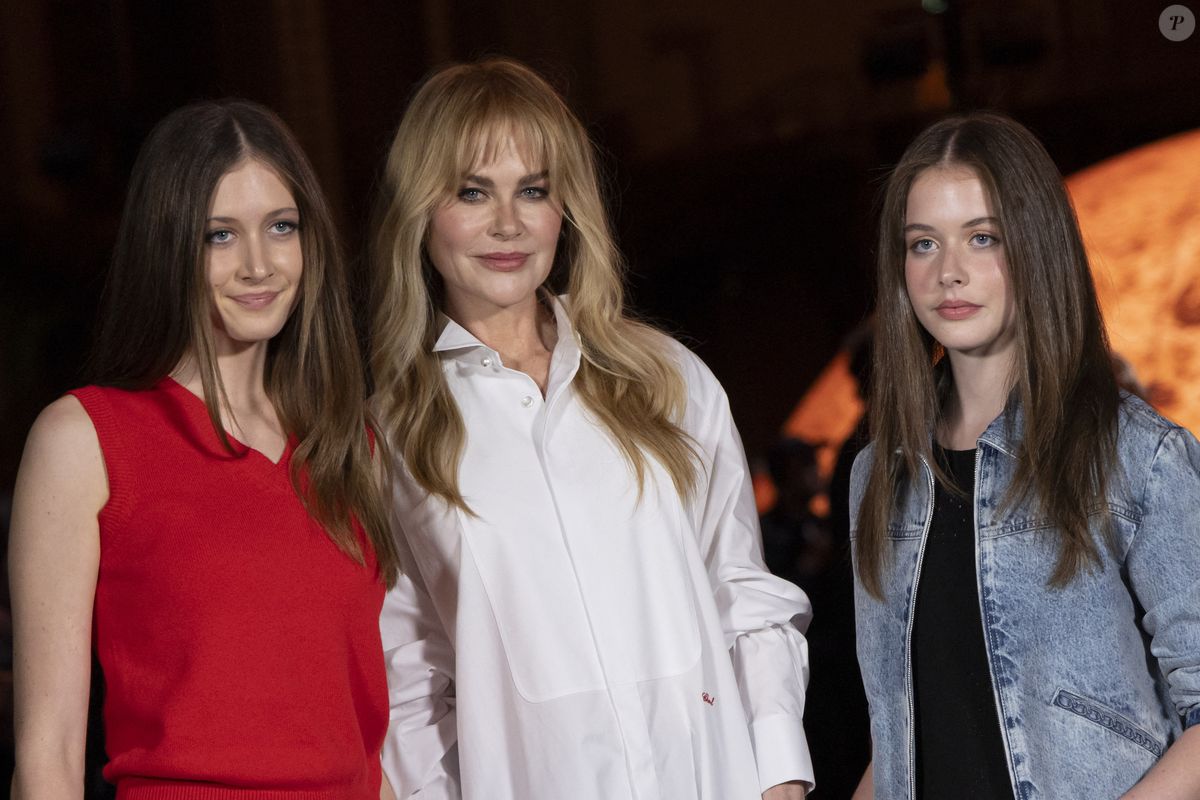 Photo : Sunday Rose Kidman Urban, Nicole Kidman, Faith Margaret Kidman ...