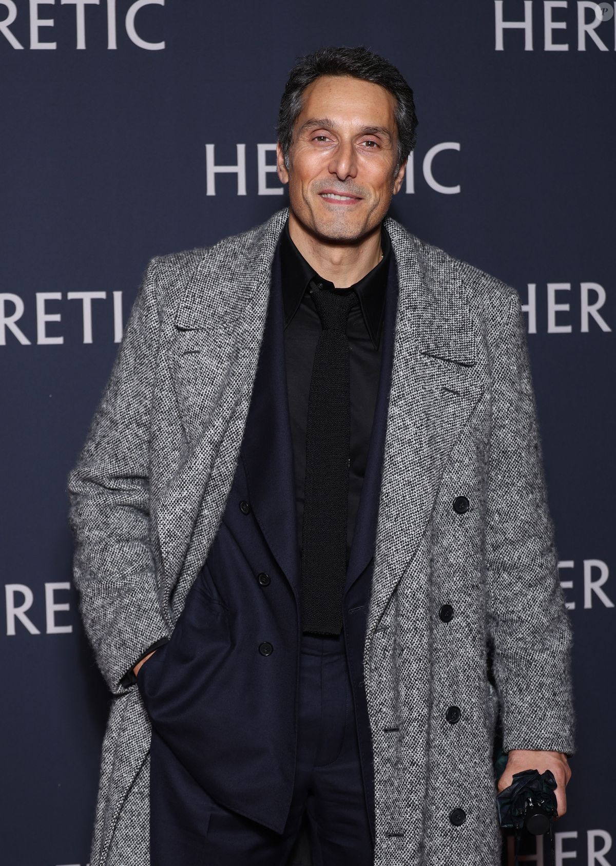 Photo : Vincent Elbaz lors de la première du film "Heretic" au Grand ...