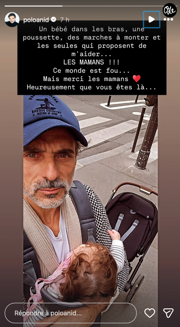 Ce monde est fou : Le papa de Georgia, la fille de Caroline Ithurbide ...