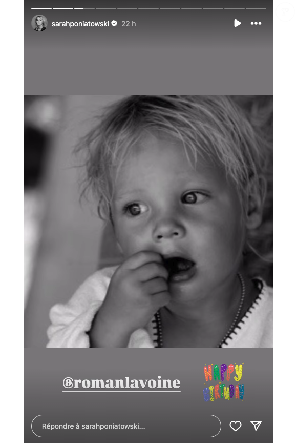 Sarah Poniatowski et Marc Lavoine : Leur fils Roman a tellement grandi ...
