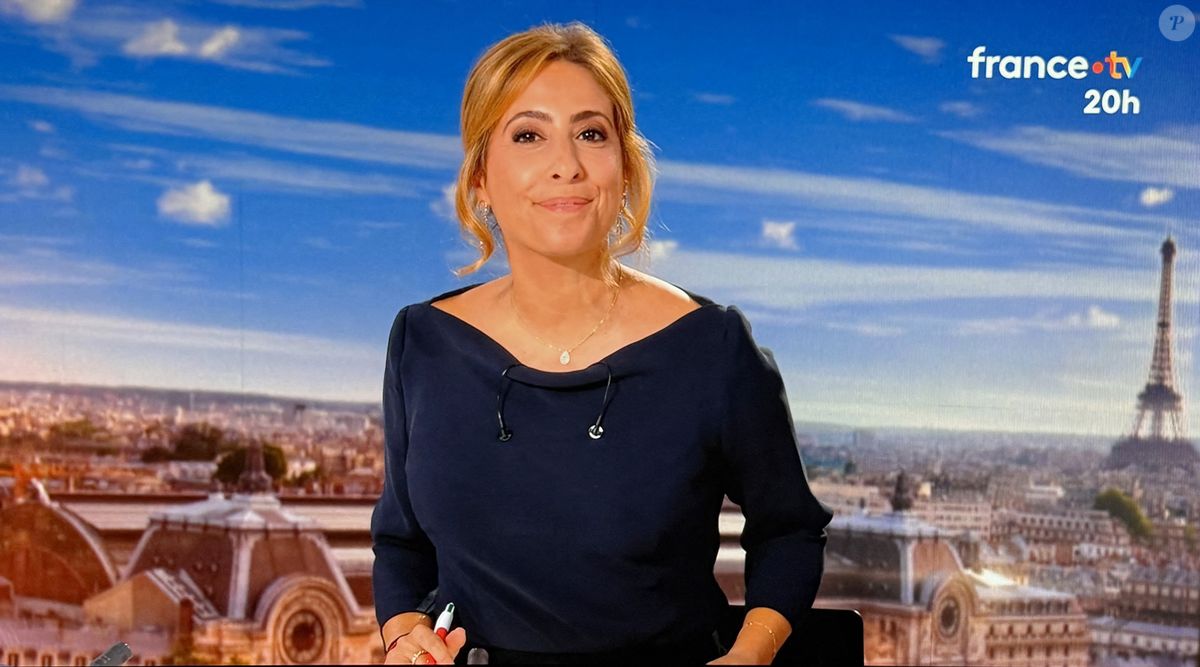 Photo : Captures d'écran - Léa Salamé présente son premier journal de ...