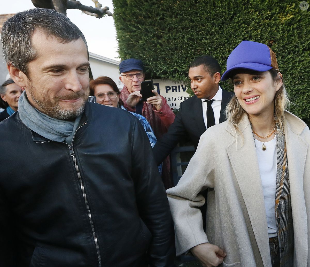 Photo : Exclusif - Guillaume Canet et sa compagne Marion Cotillard lors ...