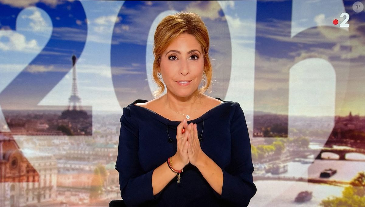 Photo : Captures d'écran - Léa Salamé présente son premier journal de ...